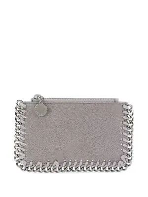 Stella McCartney Falabella Zipped Wallet - Grey