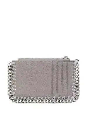 Stella McCartney Falabella Zipped Wallet - Grey