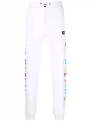 Philipp Plein Gothic Plein Logo Track Pants
