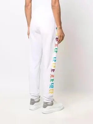 Philipp Plein Gothic Plein Logo Track Pants