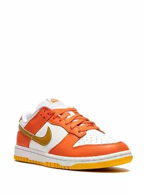 Nike Dunk Low Golden Sneakers - Orange