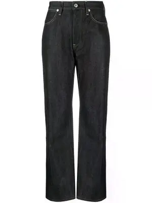 Jil Sander Button Detailed Jeans For Women