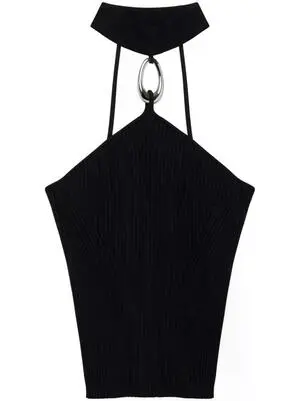 Simkhai Rubie Hardware Top - Black