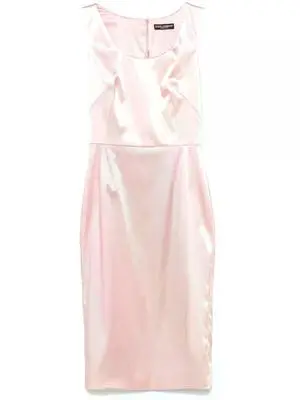 Dolce & Gabbana Satin Midi Dress