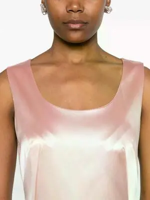 Dolce & Gabbana Satin Midi Dress