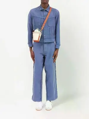MAISON MARGIELA Woven Bucket Bag