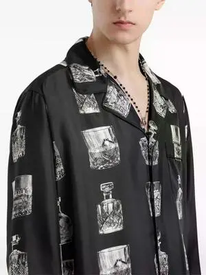 Dolce & Gabbana Liquor-print Shirt