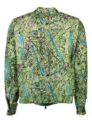 Fendi Reversible Map Shirt Jacket