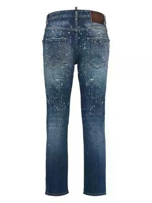 Dsquared2 Distressed Slim-leg Jeans