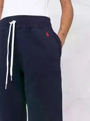 Polo Ralph Lauren Cotton Blend Tapered Track Trousers - Blue