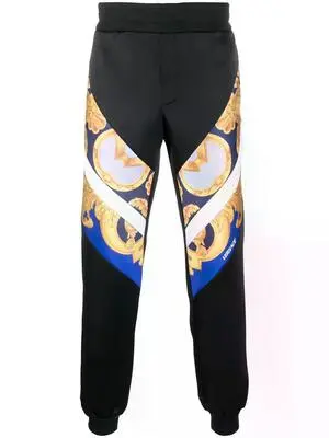 Versace Track Pants Sport Bottoms For Men