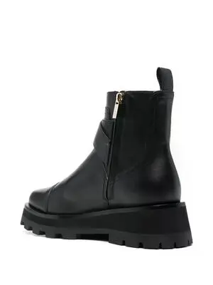 JIMMY CHOO Meena Side-zip Ankle Boots - Black