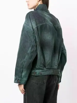 Stella McCartney Tie-dye Oversized Denim Jacket