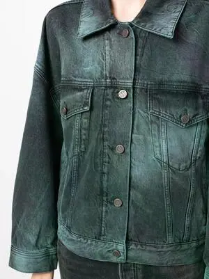 Stella McCartney Tie-dye Oversized Denim Jacket