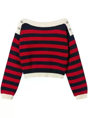 TWINSET Striped Jumper