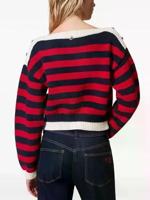 TWINSET Striped Jumper