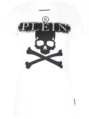 Philipp Plein Skull-print Short-sleeve T-shirt - White