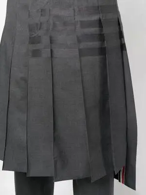 Thom Browne Stepped Box-pleat Skirt