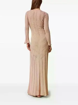 TWINSET Knitted Long Sleeve Dress