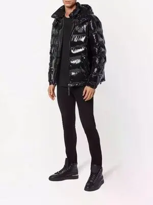 Philipp Plein High-shine Padded Jacket