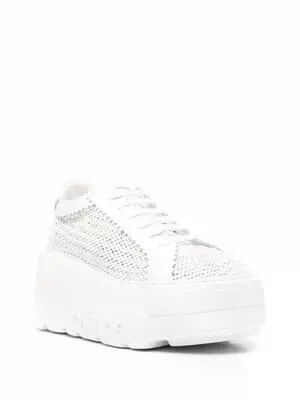 Casadei Nexus Hanoi Platform Sneakers - White