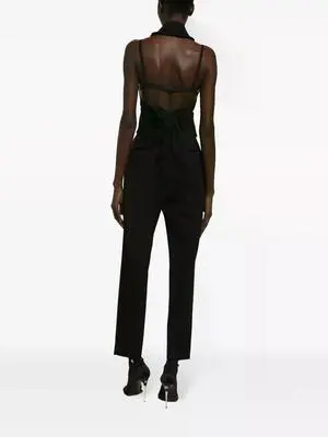 Dolce & Gabbana Virgin Wool-blend Trousers