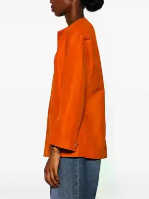 Givenchy Open-front Blouse