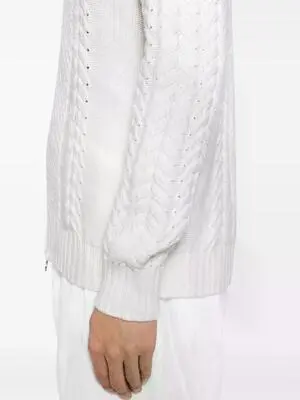 Kiton Cable-knit Cashmere Cardigan