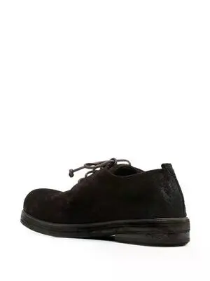 Marsèll Zucca Zeppa Suede Derby Shoes - Brown