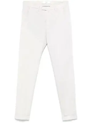 BRIGLIA 1949 Cotton Trousers - Grey