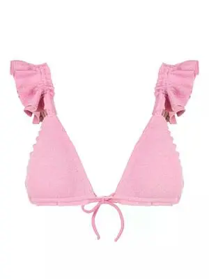 CLUBE BOSSA Laven Ruffled Bikini Top