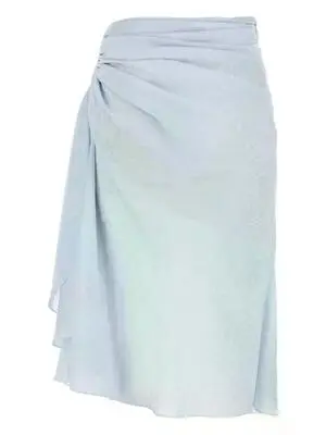 Givenchy Silk Midi Skirt