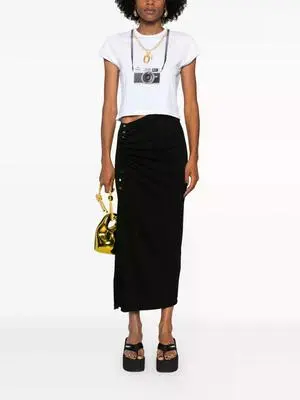 Rabanne Camera-print Cotton T-shirt