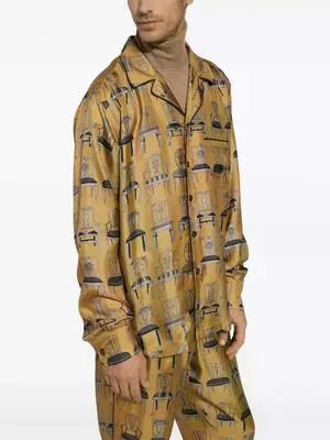 Dolce & Gabbana Chair-motif Print Shirt