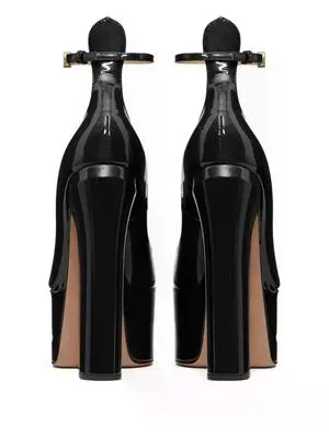 Valentino Garavani 155mm Tan-go Platform Pumps - Black