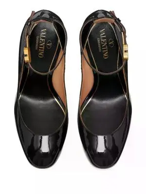Valentino Garavani 155mm Tan-go Platform Pumps - Black