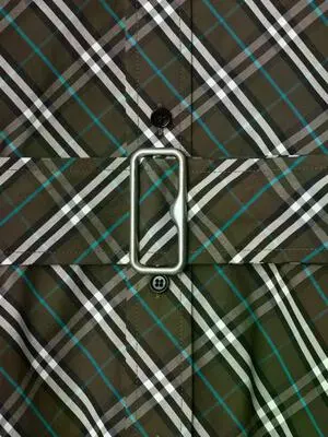 Burberry Check Shirt Dress