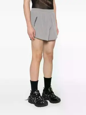 Y3 Checked Running Shorts