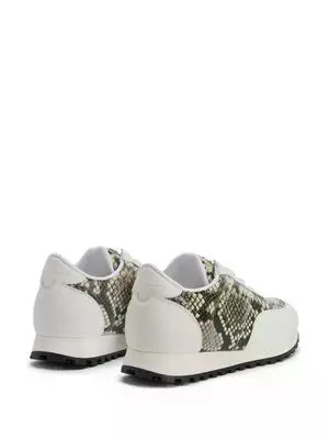 GIUSEPPE ZANOTTI Jimi Running Lace-up Sneakers - Neutrals