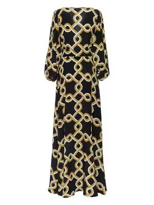La DoubleJ Long Camerino Dress - Black