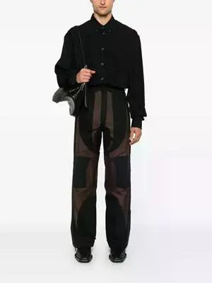 MUGLER Piercing-detail Shirt