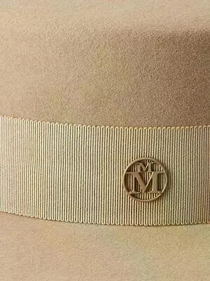 MAISON MICHEL Kiki Felt Canotier Hat