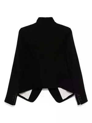 FORME D'EXPRESSION Stand-up Collar Jacket - Black