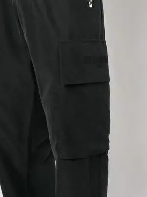 Balmain Embossed-logo Modal-blend Cargo Pants