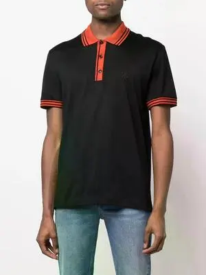 BILLIONAIRE Logo-embroidered Cotton Polo Shirt