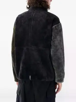 MANASTASH Panelled Fleece Jacket - Black