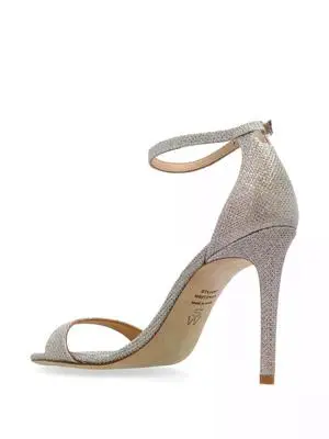 STUART WEITZMAN 100mm Nudist Embellished Stiletto Sandals