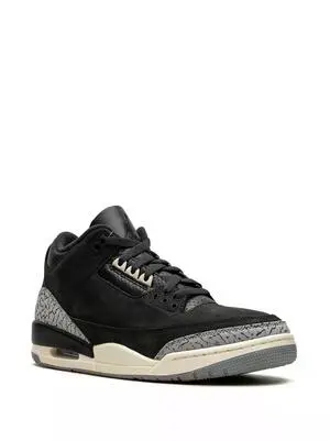 JORDAN Air 3 Off Noir Sneakers - Black
