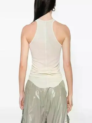 Rick Owens Fine-ribbed Tank Top - Neutrals