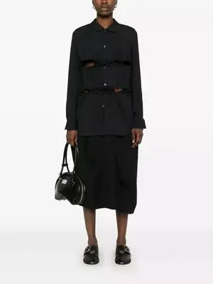 Comme Des Garçons Ruffle-trim Shirt
